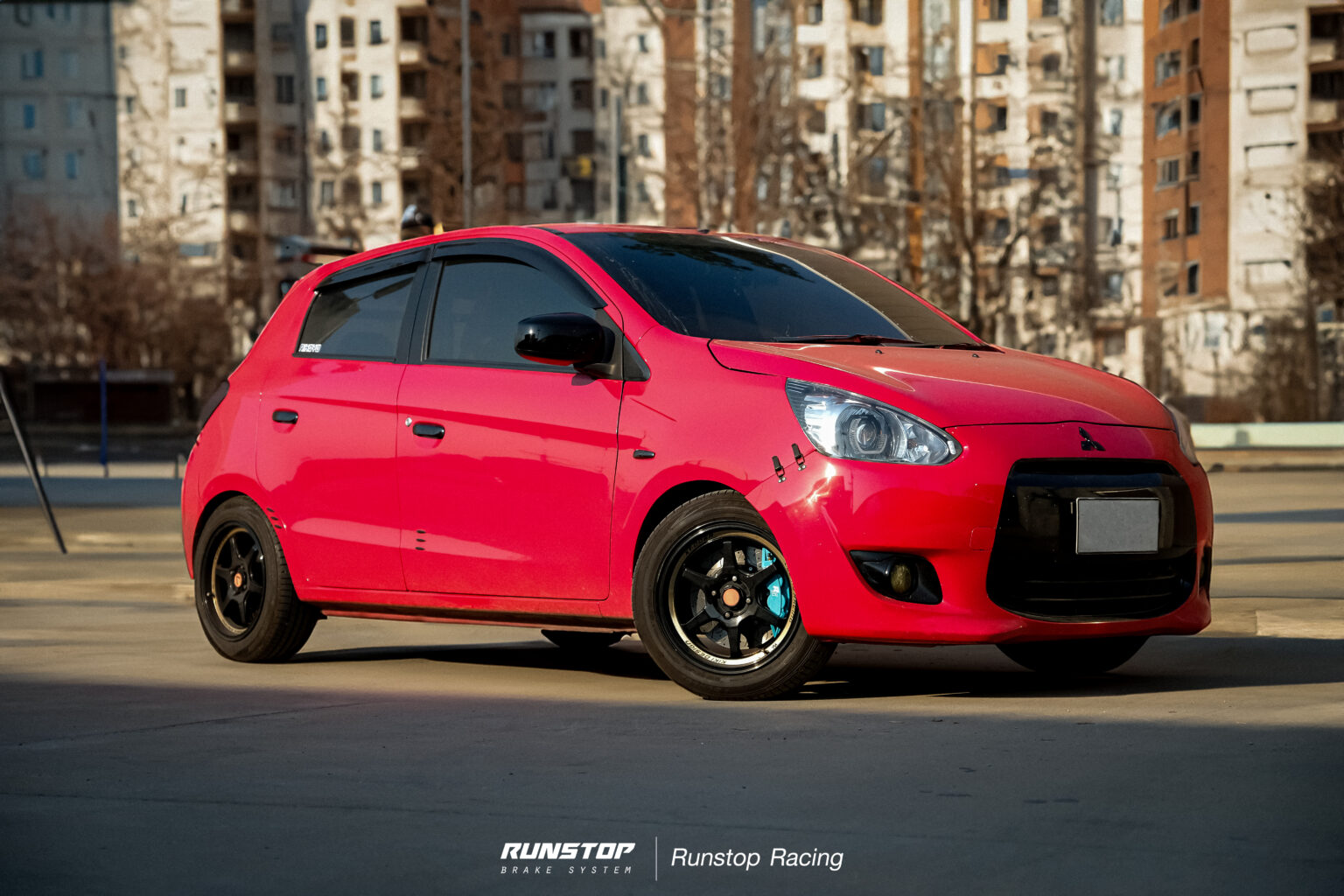 Mitsubishi Mirage x RS1 - Runstop